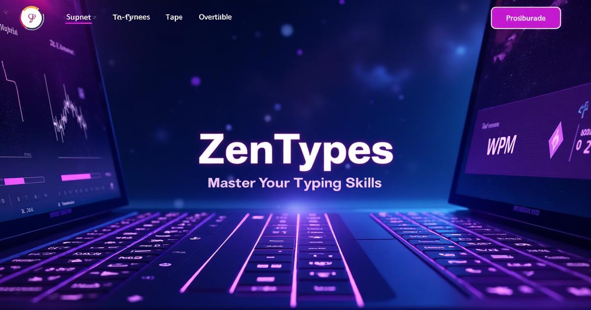 ZenType — Master Typing Speed, Accuracy & Focus